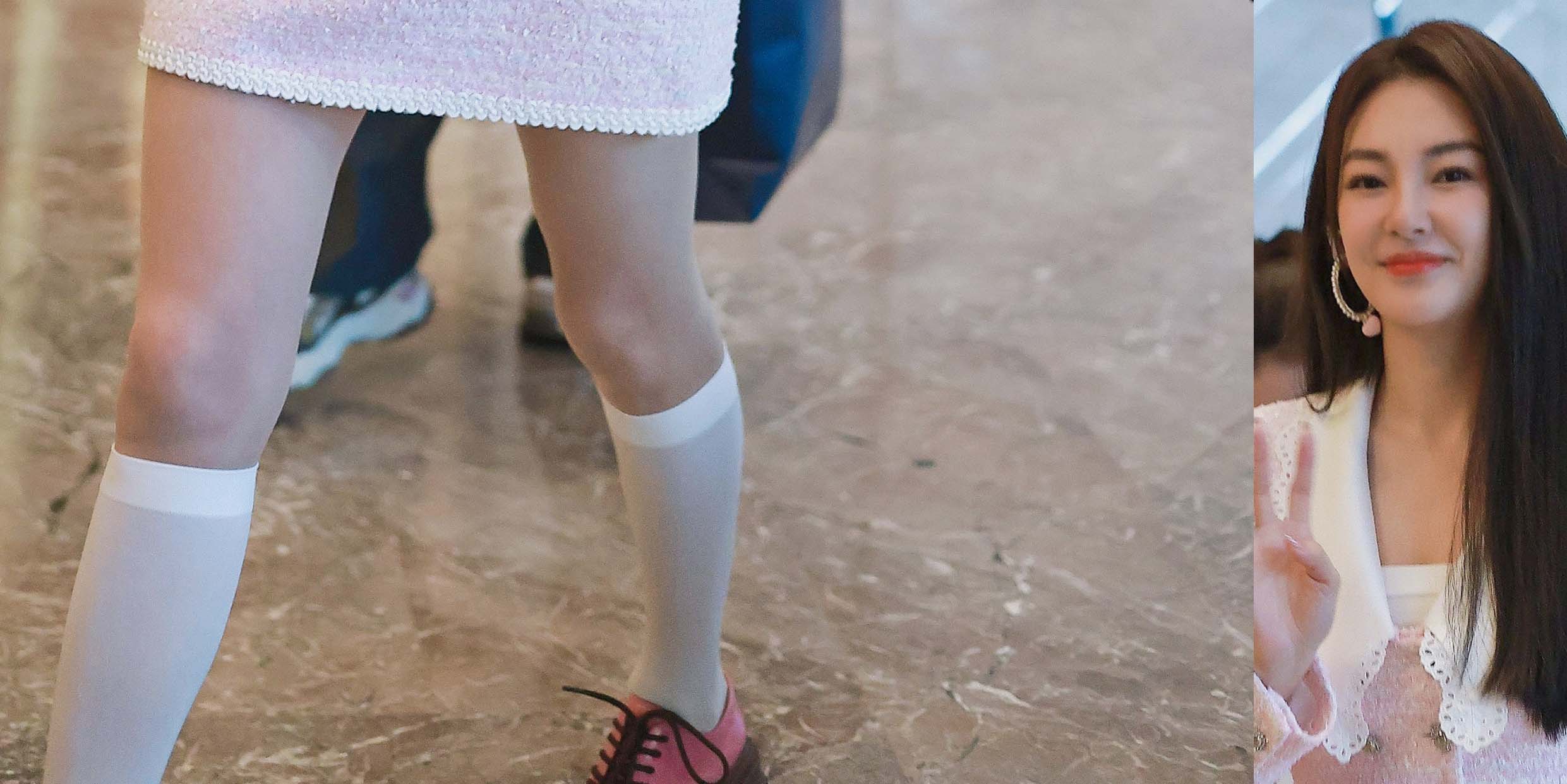 张雨绮-肉色连裤袜-连裤袜-小腿袜-白色连裤袜-白袜-短裙 | 星丝网ssss1234