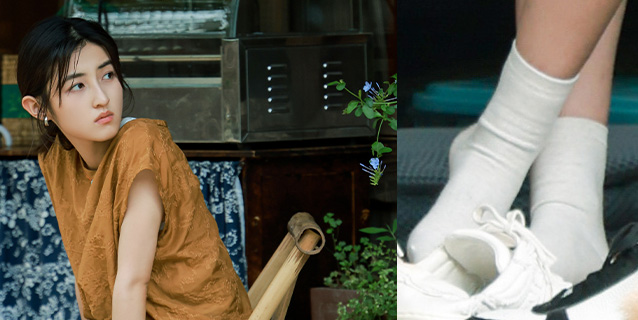 张子枫-白袜-脱鞋-短裤 | 星丝网ssss1234